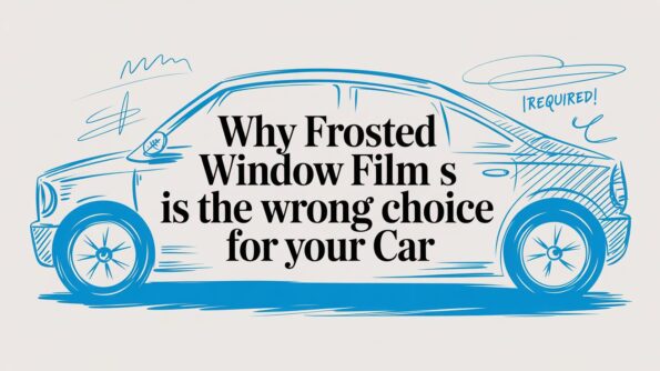 Why Frosted Window Film Is The Wrong Choice For Your Car