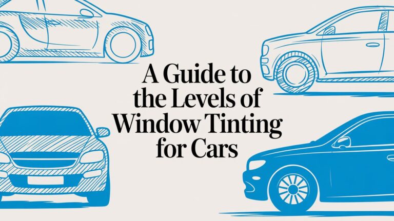 A Guide to the Levels of Window Tinting for Cars