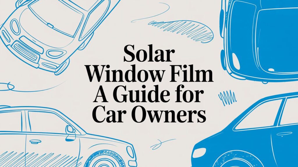 Solar Window Film: A Guide for Car Owners
